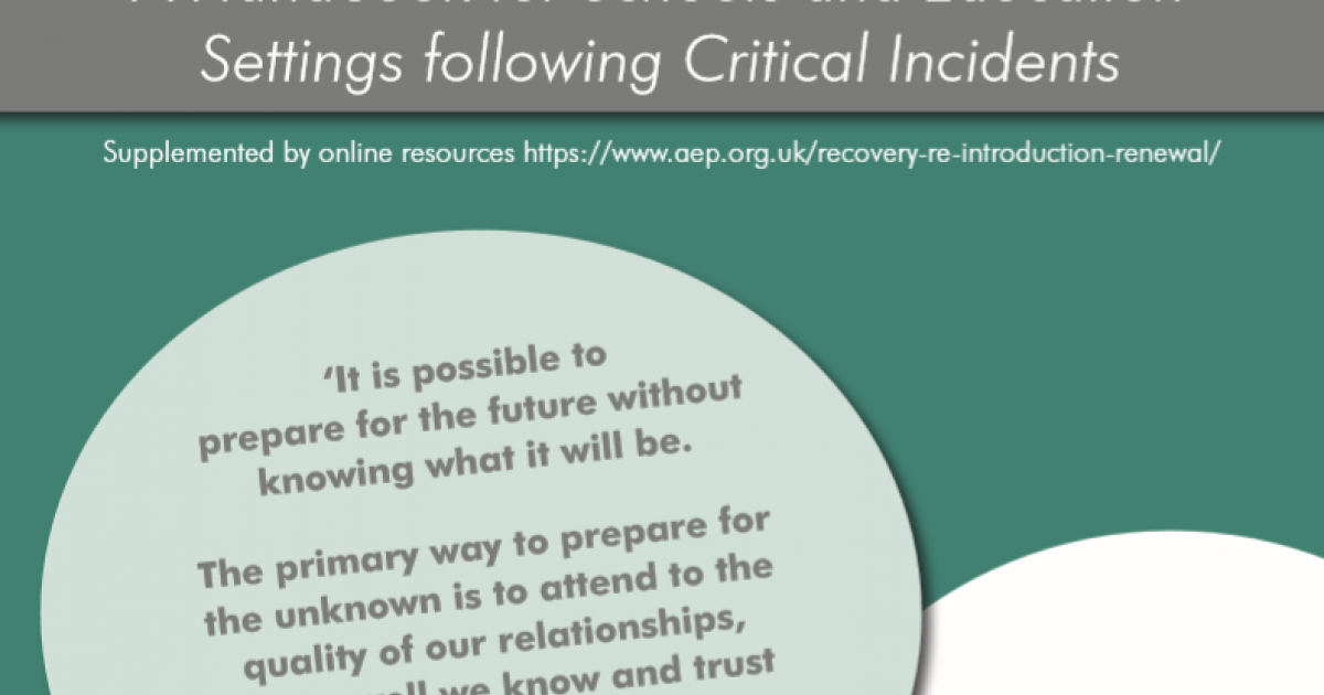 Recovery, Re-introduction and Renewal: Safe and Successful Returns to ...