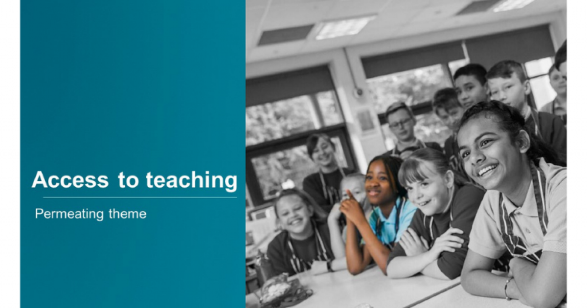 Access to Teaching | Whole School SEND