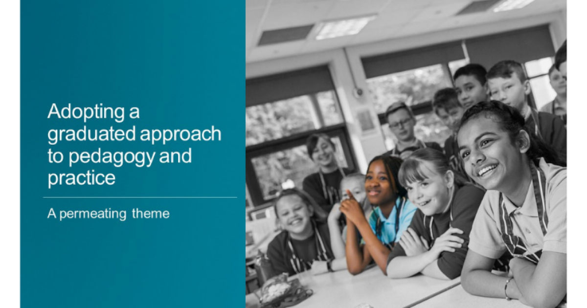 Adopting a graduated approach to pedagogy and practice | Whole School SEND