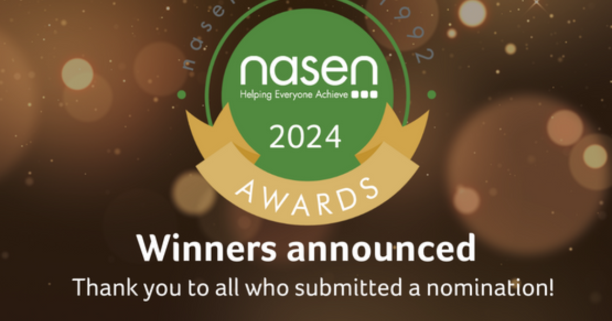 nasen Award 2024 winners announced! | Nasen