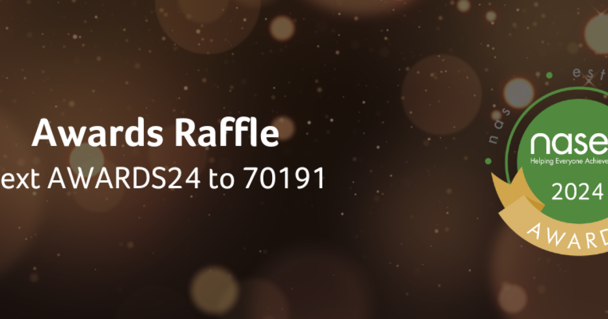 nasen Awards raffle – open to all! | Nasen